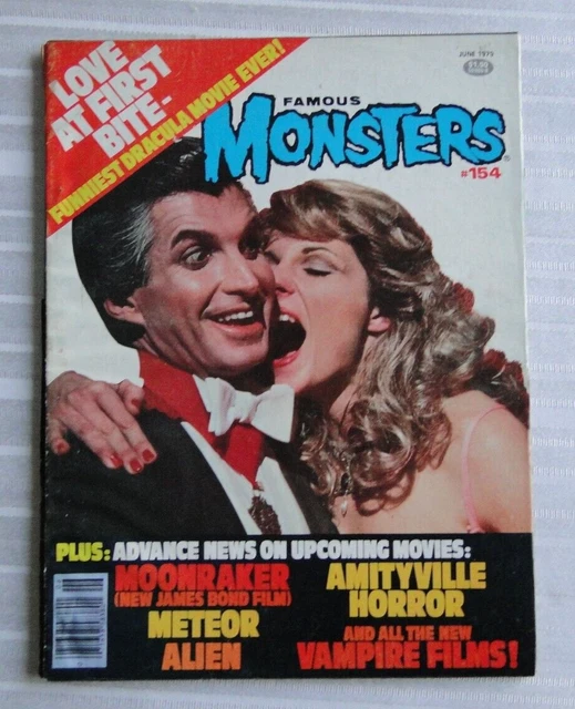 VINTAGE MAGAZINE FAMOUS Monsters #154 1979 Moonraker Alien Vampire Films 147 £4.79 - PicClick UK