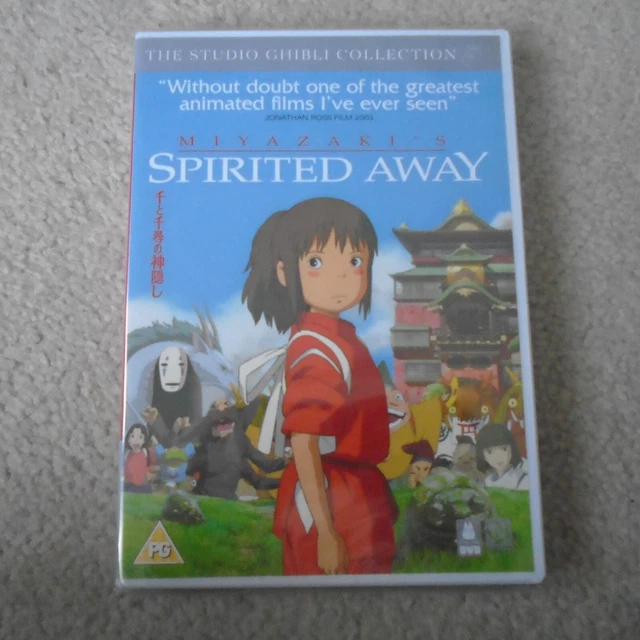 SPIRITED AWAY DVD Studio Ghibli Miyazaki Animated Classic NEW UK R2 Free UK P+P £9.99 - PicClick UK