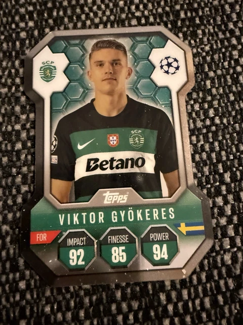 MATCH ATTAX 24/25 Chrome Shield Viktor Gyokeres £3.85 - PicClick UK