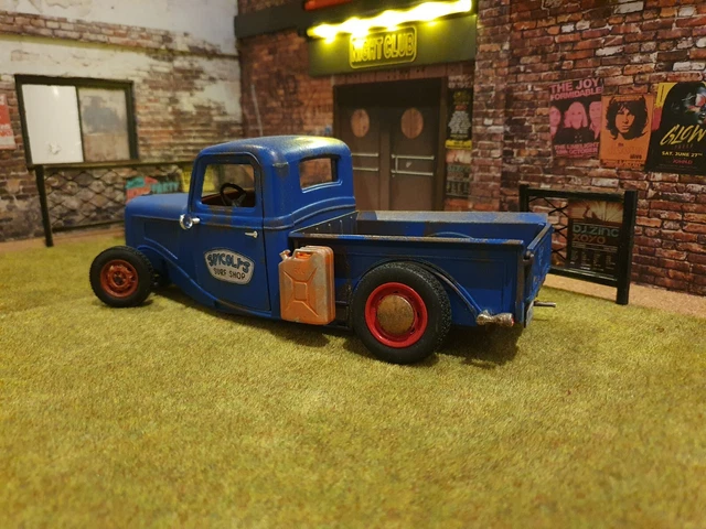 FORD V8 PICK-UP 1/18 1936 rat rod modified 1/19 hot rod Solido custom EUR 79,00 - PicClick FR