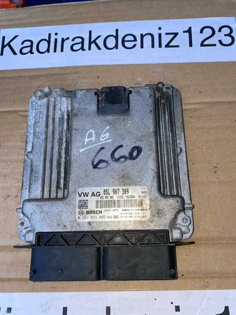 AUDI A6 TDI Engine ECU 05L907309 2.0 Diesel 0281034002 £79.00 - PicClick UK