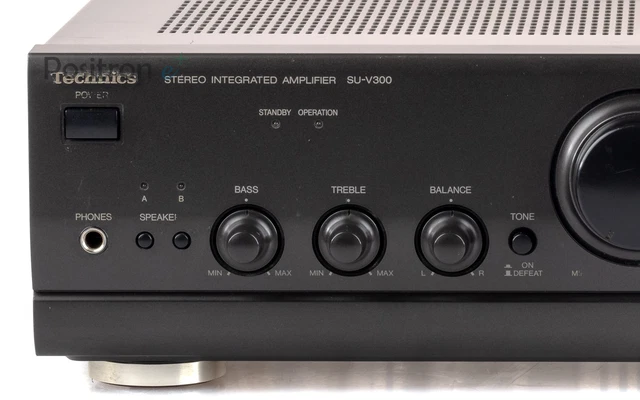 TECHNICS SU-V300 AMPLIFICATEUR/AMPLIFICATEUR Intégré/Uniforme 1 An ...