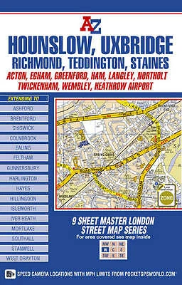 (GOOD)-LONDON MASTER MAP - West (Map)-Geographers A-Z Map Company ...