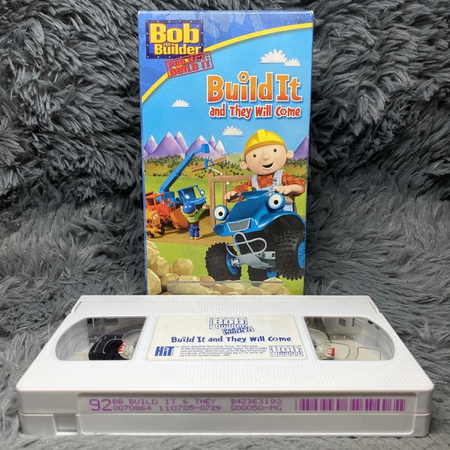 BOB THE BUILDER VHS Tape 2005 Build It And They Will Come Kids Cartoon ...