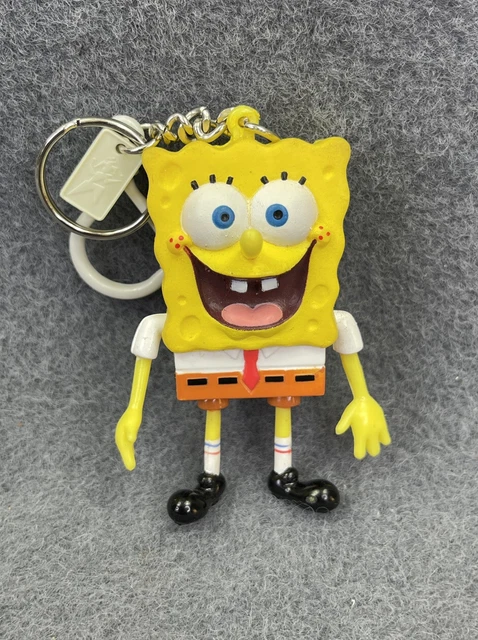 SPONGEBOB SQUAREPANTS KEYCHAIN figure nick jr nickelodeon Bin Z1 £9.24 ...