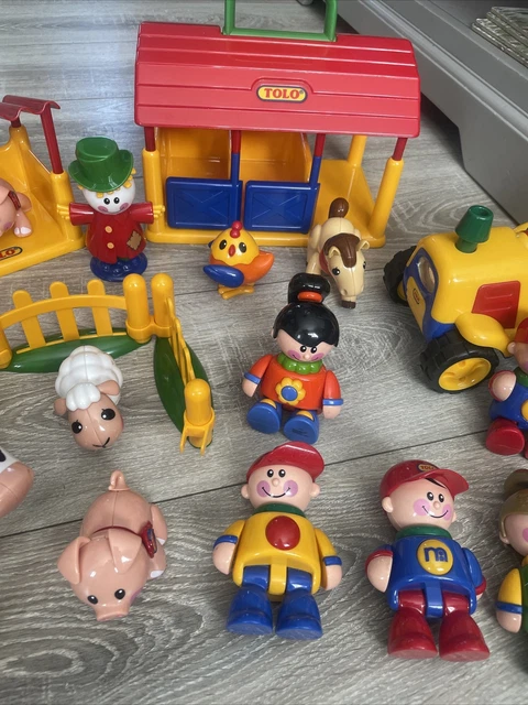 VINTAGE TOLO FIRST Friends House, Tractor X 2 , Animals People Bundle ...