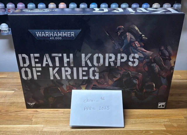 WARHAMMER 40K DEATH Korps of Krieg Army Box Set £120.00 - PicClick UK