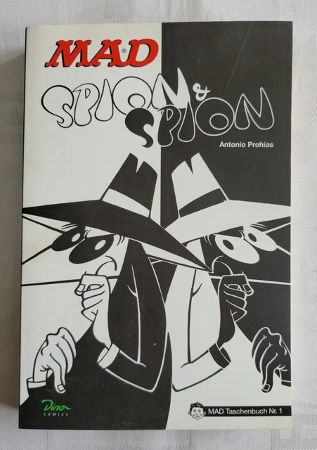 MAD TASCHENBUCH NR. 1 Spion & Spion * Dino Comics * TB 1999 EUR 12,90 ...