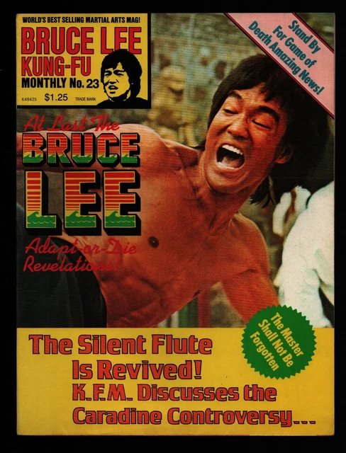KUNG-FU MONTHLY #23 David Caradine, Bruce Lee Affiche / Poster Mag ...