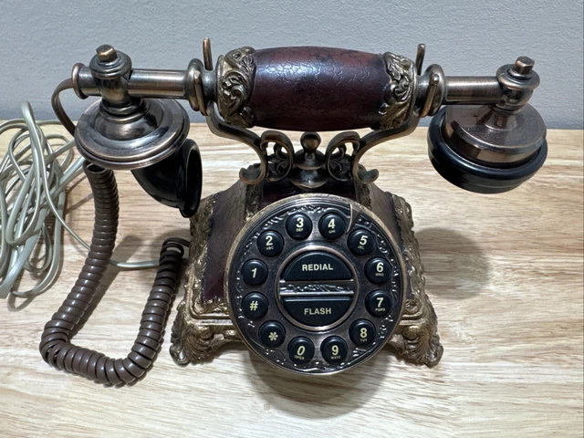 PARAMOUNT COLLECTION CLASSIC Series Push Button Dial Phone Antique Look ...