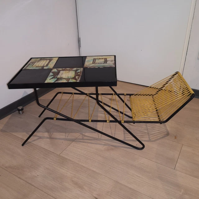 LES FRÈRES CLOUTIER table basse porte-revue jean et robert cloutier ...