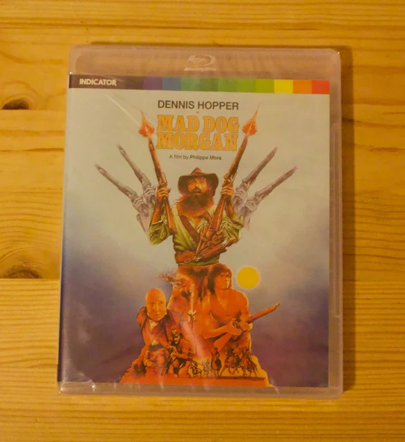 MAD DOG MORGAN Blu-ray Indicator Dennis Hopper Brand New Region Free ...