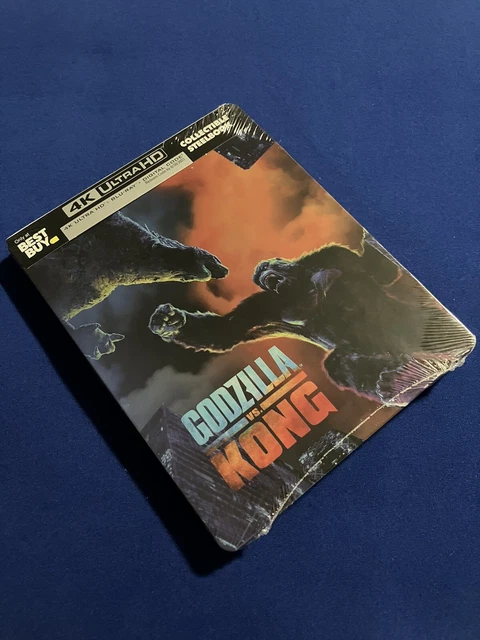 GODZILLA VS KONG: 4K+blu ray+d/c Limited sTeeLBooK “MiNOR DENTS” 💥BRaND ...