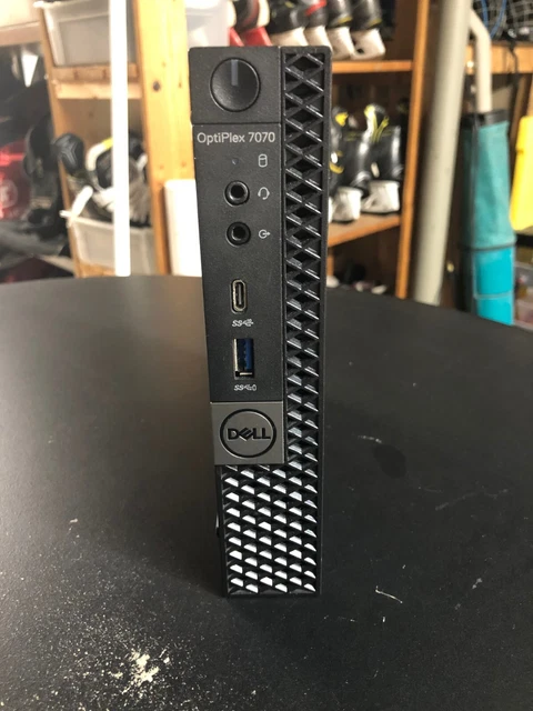 DELL OPTIPLEX 7070 Micro 256GB, Intel Core i7 9700T CPU 2.00GHz 16GB ...