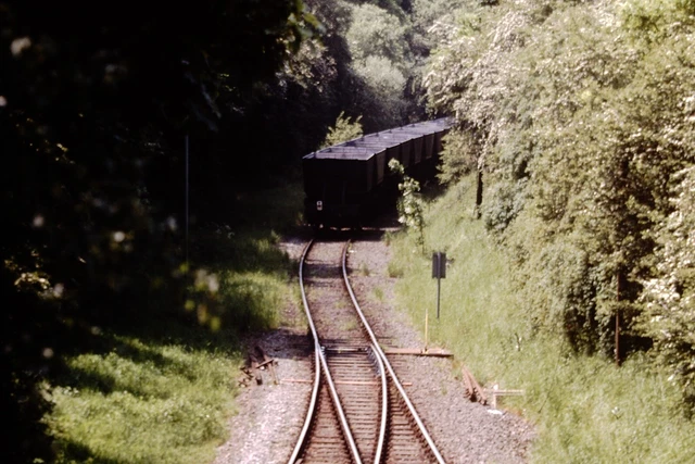 BRITISH RAIL DIESEL Loco Railway Slide Madeley Rd John Spencer Gilks ...