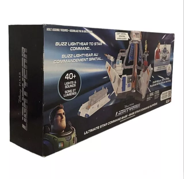 2022 DISNEY PIXAR Buzz Lightyear Ultimate Star Command Base Interactive ...