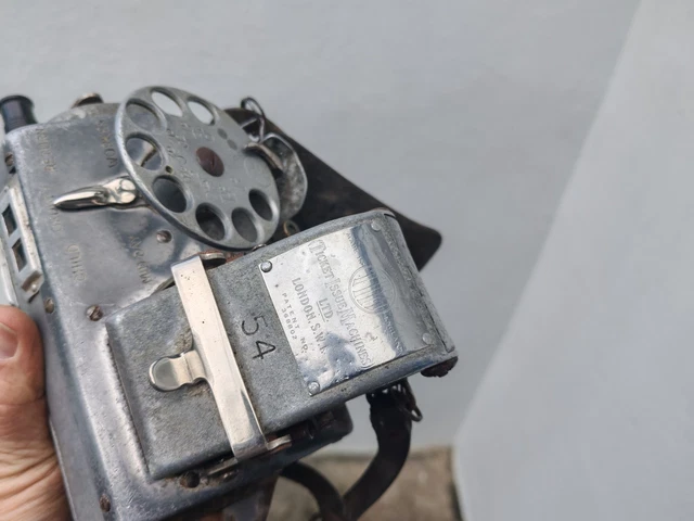 RARE LONDON BUS / Tram Route 54 Conductors Ticket Machine Complete With ...