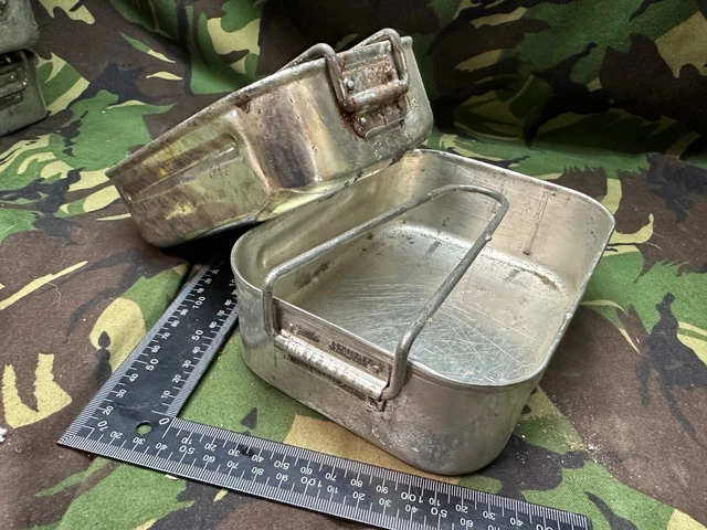ORIGINAL WW2 BRITISH Army Soldiers Mess Tin Set - Used Original £20.00 ...
