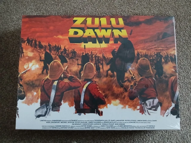 ZULU DAWN VHS Video Box Set Limited Edition Script Postcards Poster Set ...