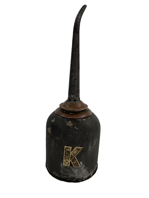 VINTAGE KAYES OIL Can Patent Vertical Pie Crust Oiler England £24.99 ...