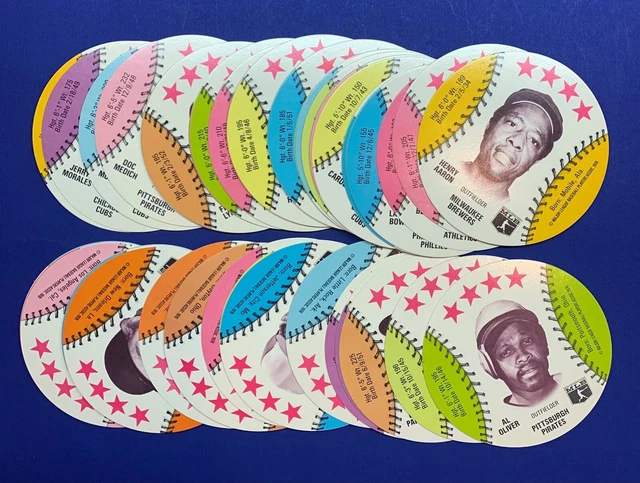 1976 DISC BASEBALL Complete Set 70 Cards $86.28 - PicClick CA