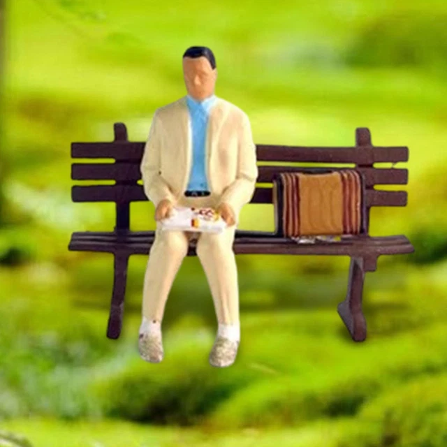 1/64 SCALE PEOPLE Figure Simulation Men Figure for Diorama Scenery ...