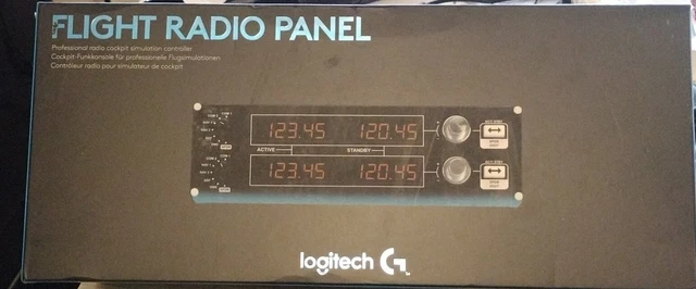 PANNEAU RADIO DE vol Logitech G Saitek Pro contrôleur de radio de ...