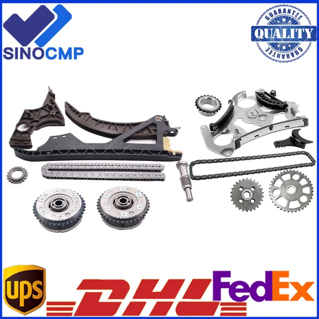 TIMING CHAIN KIT OIL Pump Guide Cam VVT Gear For BMW 135i 335i 535i 3 ...