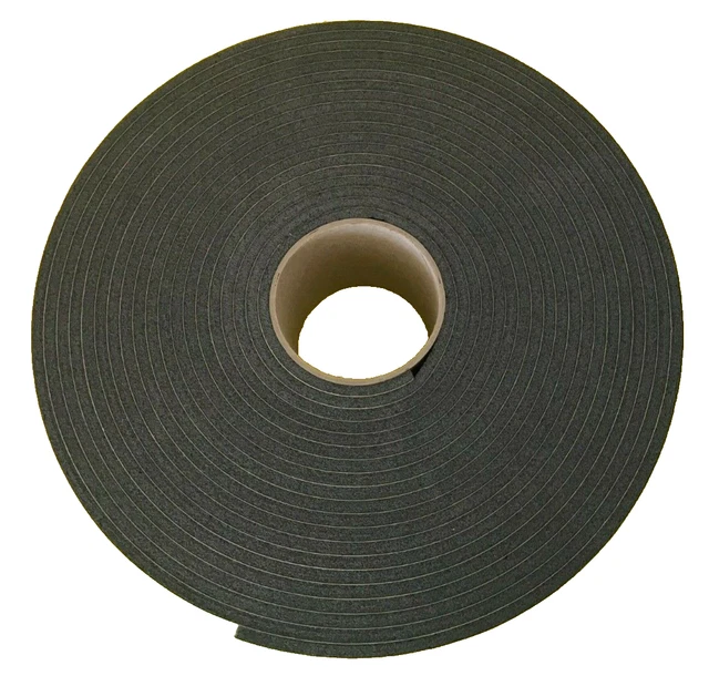 5MM THICK POLYETHYLENE PE Foam Tape Self Adhesive Strip 48mm Wide 12m ...