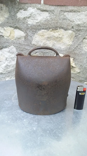 ANTIQUE COW BELL Devouassoud Chamonix 3 Deco Chalet Art Pop Mountain ...