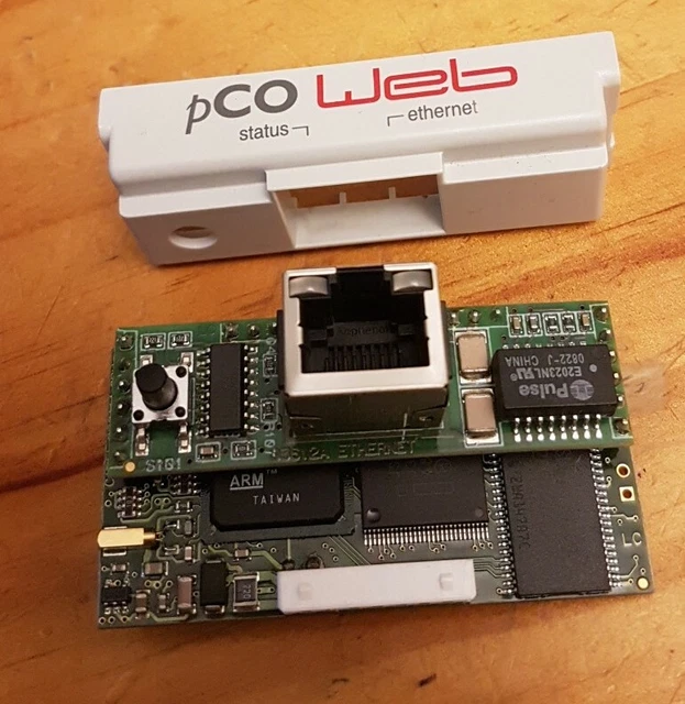 CAREL PCO WEB PCO1000WB0 ethernet communication card for pCO controller ...