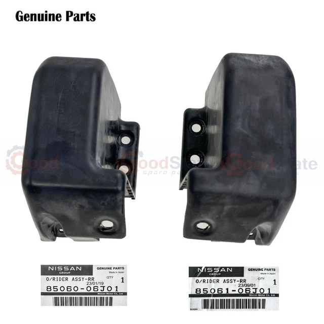 GENUINE NISSAN PATROL Y60 GQ Rear Bumper Rubber Overrider Buffer RH ...