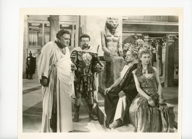 8X10 PHOTO VIVIEN Leigh & Claude Rains En Caesar Et Cleopatra EUR 16,40 ...