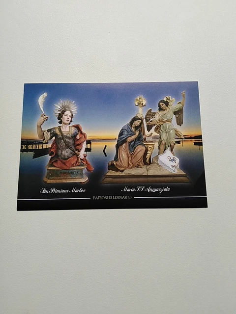 SANTINO HOLY CARD San Primiano e Maria SS Annunziata - Lesina (FG) EUR ...