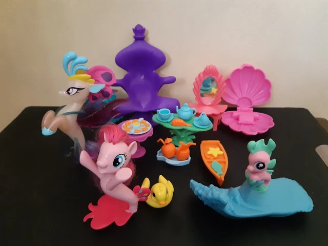 MY LITTLE PONY The Movie Seaquestria Queen Novo Pinkie Pie Crystal ...