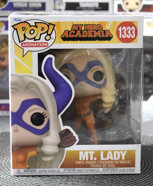 FIGURINE POP MY Hero Academia #1333 Mount Lady (Baseball) - 15 cm EUR ...