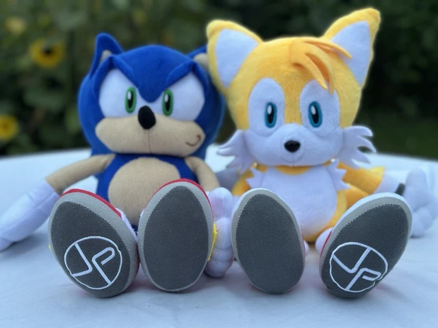 OFFICIAL SONIC THE Hedgehog & Tails Joypolis Plush Soft Toys Japan ...