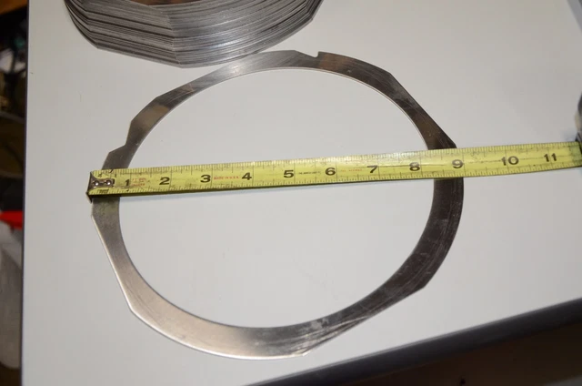 8 INCH WAFER Retaining Dicing Ring With Loop Stainless Steel Disco ...