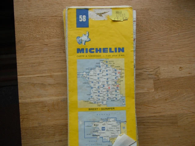 MICHELIN MAPS OF France Bundle of 9 vintage maps £17.50 - PicClick UK