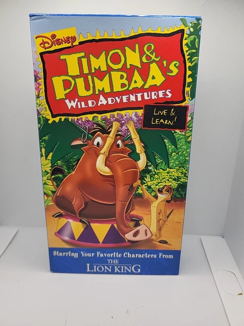 TIMON & PUMBAA: Live & Learn [VHS] £4.86 - PicClick UK