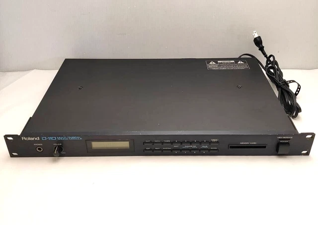 ROLAND D-110 MULTI Timbral Sound Module Rack Mount $149.00 - PicClick
