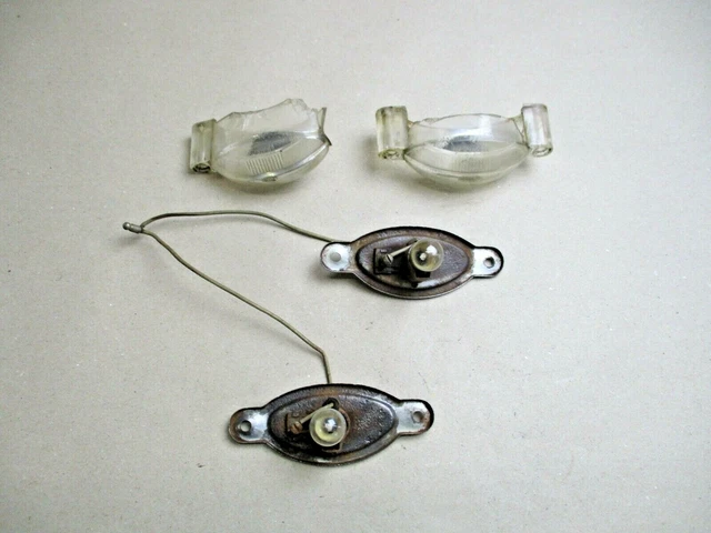 FORD TAUNUS G13 G13 AL Globe Strip Tuno License Plate Light SET OF 2 £ ...