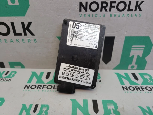 MERCEDES S CLASS V222 Radar Sensor Rear A0009052804 18/10/24 G1E3 £170. ...