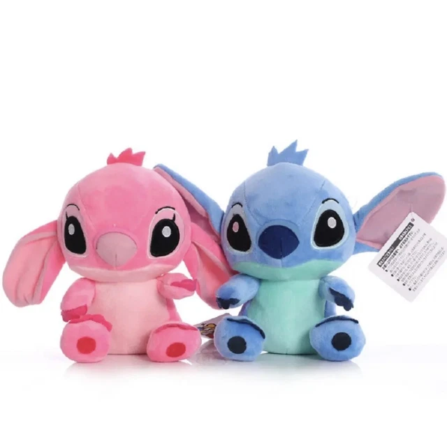 DISNEY LILO AND STITCH COUPLES AND KIDS PLUSH TEDDY. Both Pink And Blue ...