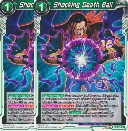 DRAGON BALL SUPER TCG - Shocking Death Ball x 2 - Neuf dans sa boîte ...