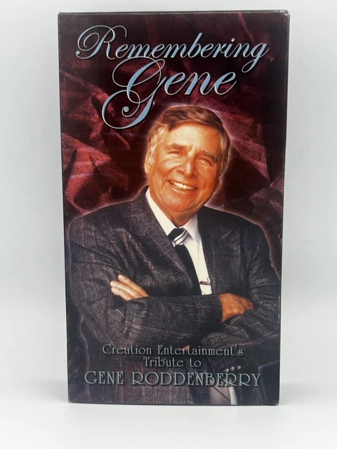 REMEMBERING GENE: VHS - Tribute To Gene Roddenberry RARE £27.56 ...