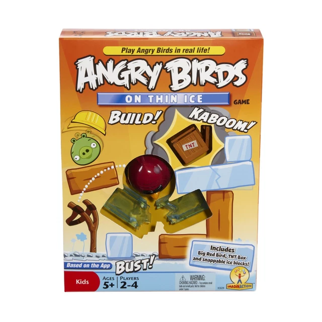 MATTEL BOARDGAME ANGRY Birds on Thin Ice Box VG+/NM £46.13 - PicClick UK