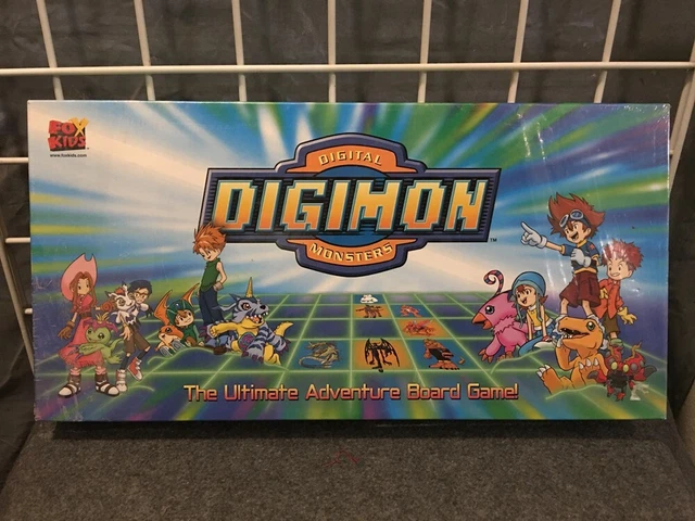 DIGIMON DIGITAL MONSTERS Board Game Fox Kids NISW New in Shrink Sealed ...