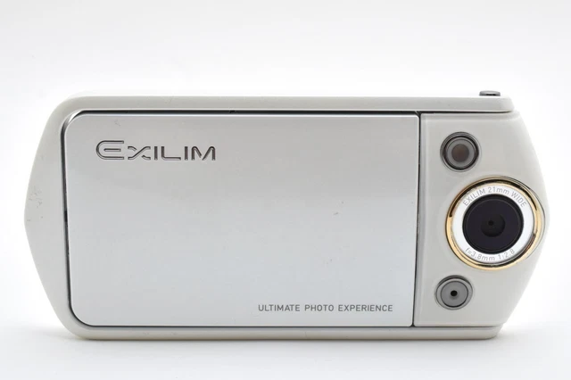 [EXCELLENT] CASIO EXILIM EX-TR15 White 12.1MP Compact Digital Camera w ...
