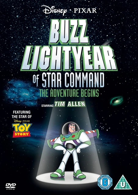 BUZZ LIGHTYEAR OF Star Command (DVD) Tim Allen Nicole Sullivan Larry ...